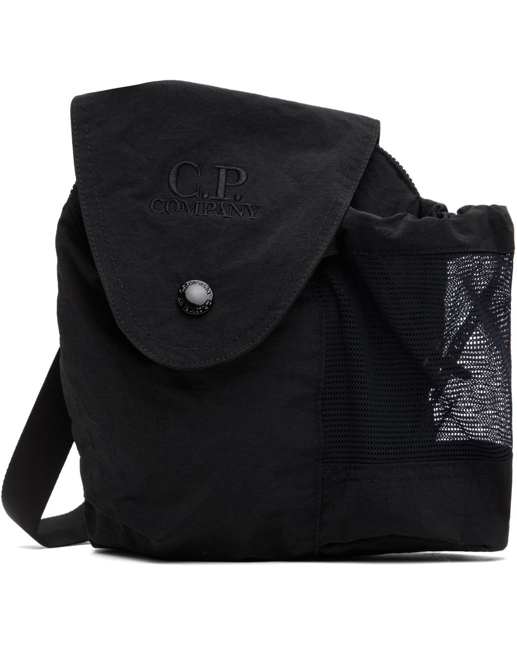 C.P. Company Plain Paper Touch Mini Bag in Black for Men | Lyst