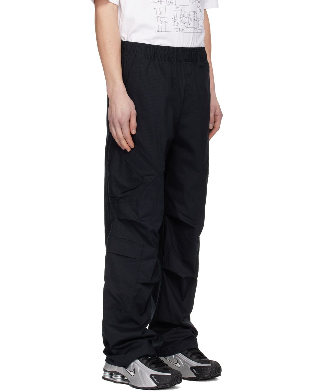 Nike Flight Utility Cargo Pants in Black for Men | Lyst UK