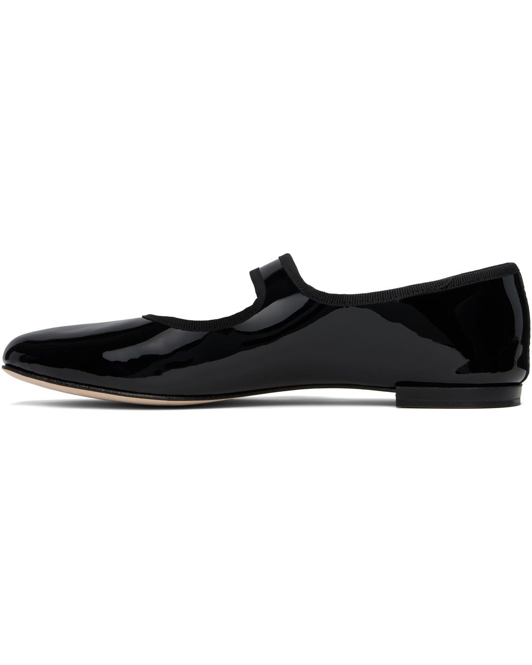 Repetto Georgia Mary Jane Ballerina Flats in Black | Lyst
