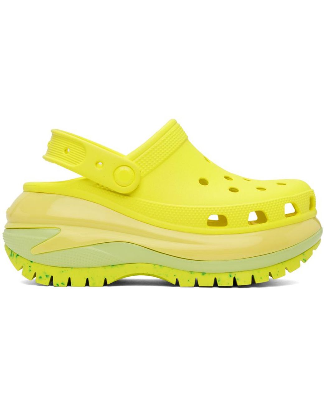 Crocs™ S Mega Crush Clogs Acid in Yellow | Lyst