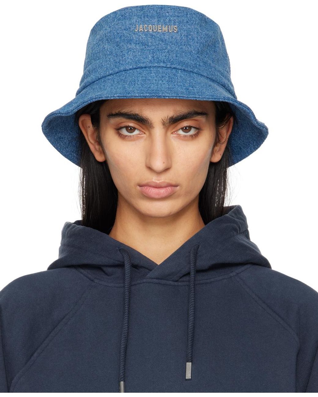 Jacquemus Blue Le Chouchou 'le Bob Gadjo' Bucket Hat | Lyst