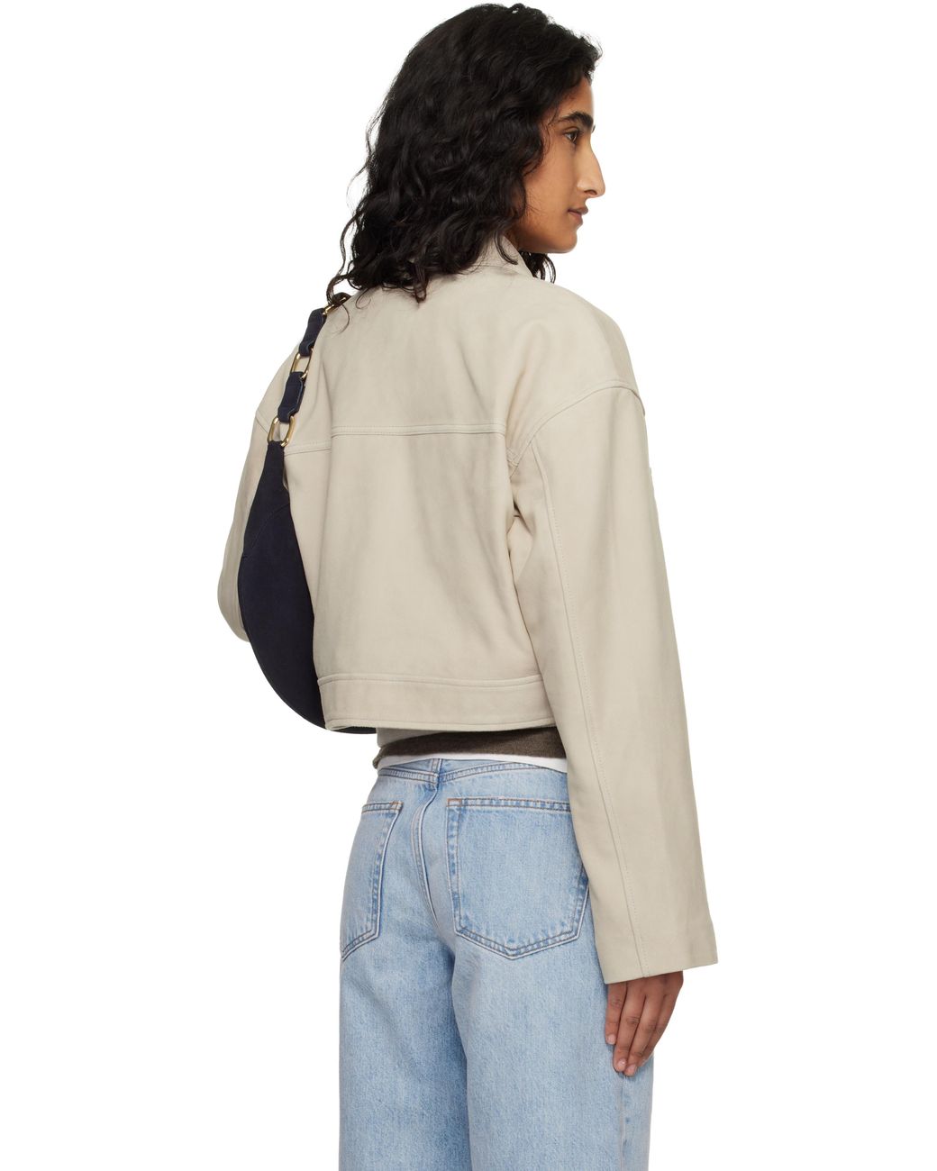 Anine Bing Christian Jacket in Grey | Lyst UK