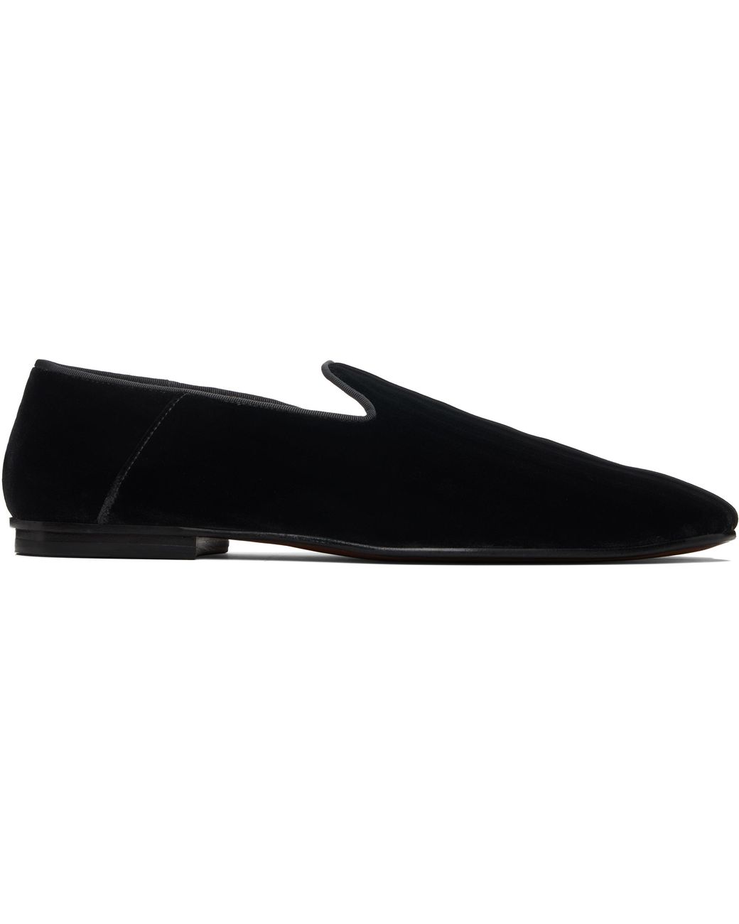 Tom Ford Stripped Steven Slipper Loafers in Black for Men | Lyst UK