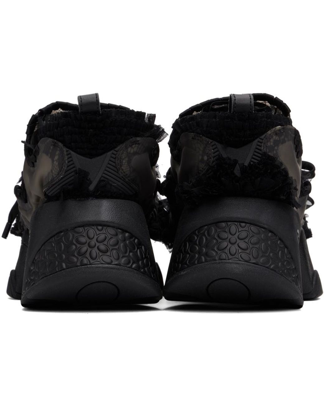 Noir Kei Ninomiya Reebok Edition Fully Fully Sneakers in Noir Kei Ninomiya Reebok Edition Fully Fully Sneakers in