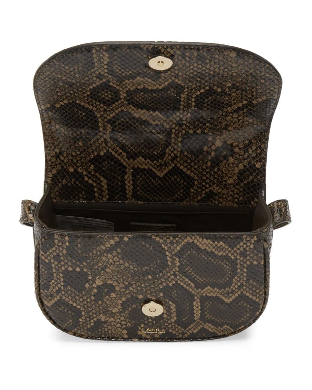 Brown Python Betty Bag