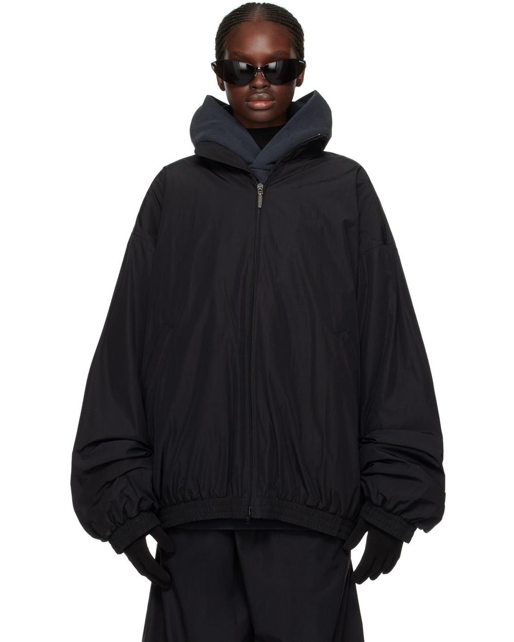 Balenciaga Black Diy Metal Outline Track Jacket in Blue | Lyst UK