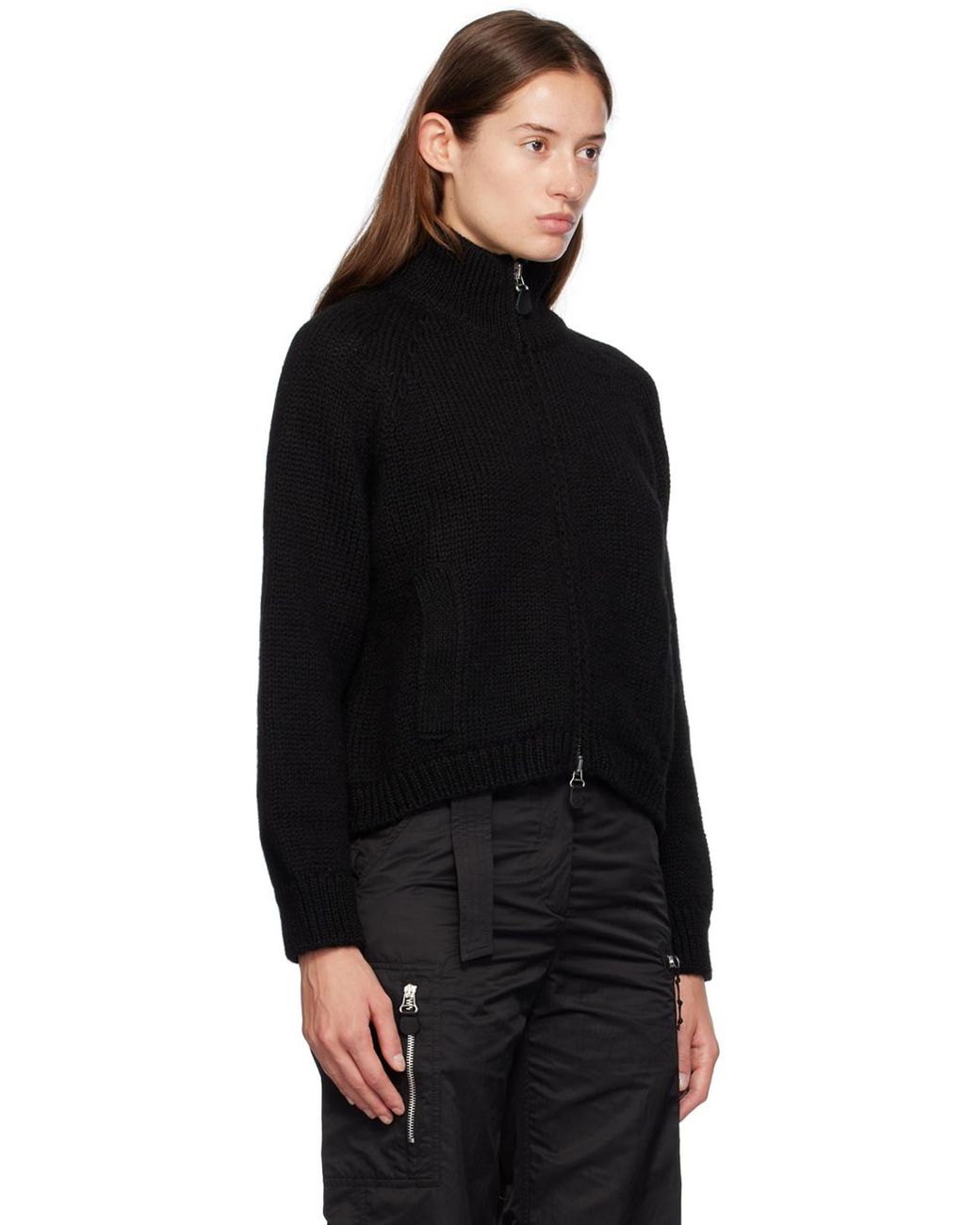 Our Legacy Ultra Zip Funnel Sweater in Black | Lyst Our Legacy Ultra Zip Funnel Sweater in Black | Lyst
