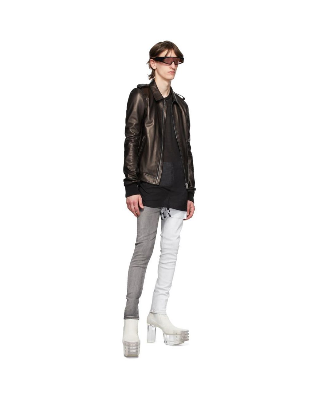 Rick Owens White Grill Kiss Chelsea Boots for Men | Lyst Rick Owens White Grill Kiss Chelsea Boots for Men | Lyst