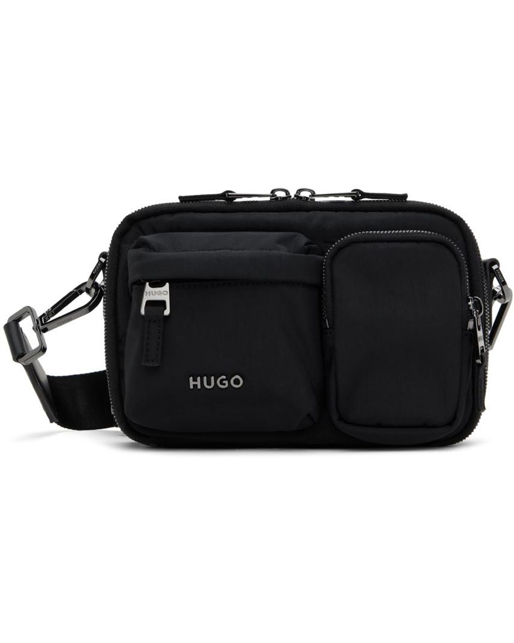 HUGO Black Tayron Bag for Men | Lyst
