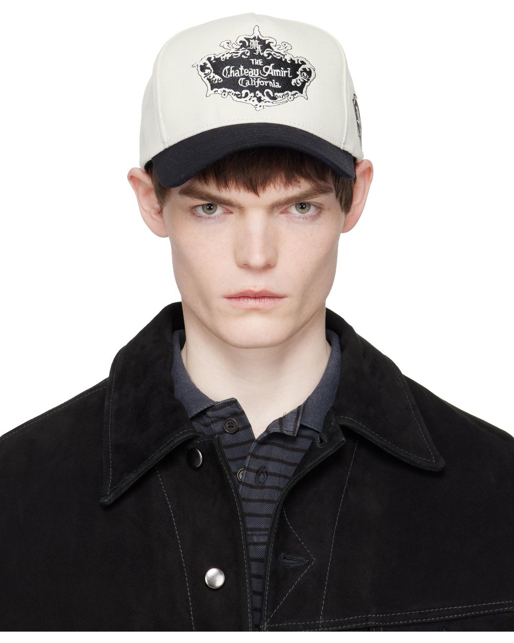 Amiri 'Chateau Crest Cap in Black for Men | Lyst