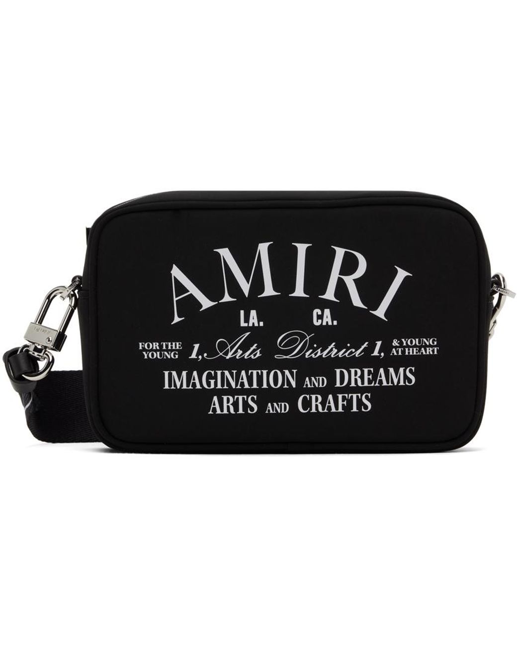 Amiri 'Arts District' Camera Bag in Black for Men | Lyst