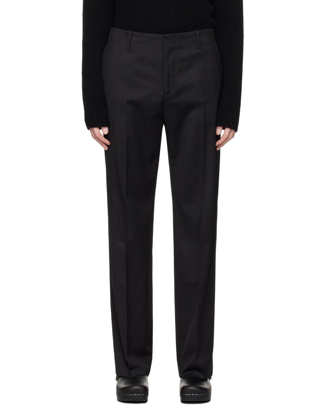 Filippa K Bootcut Trousers in Black for Men | Lyst