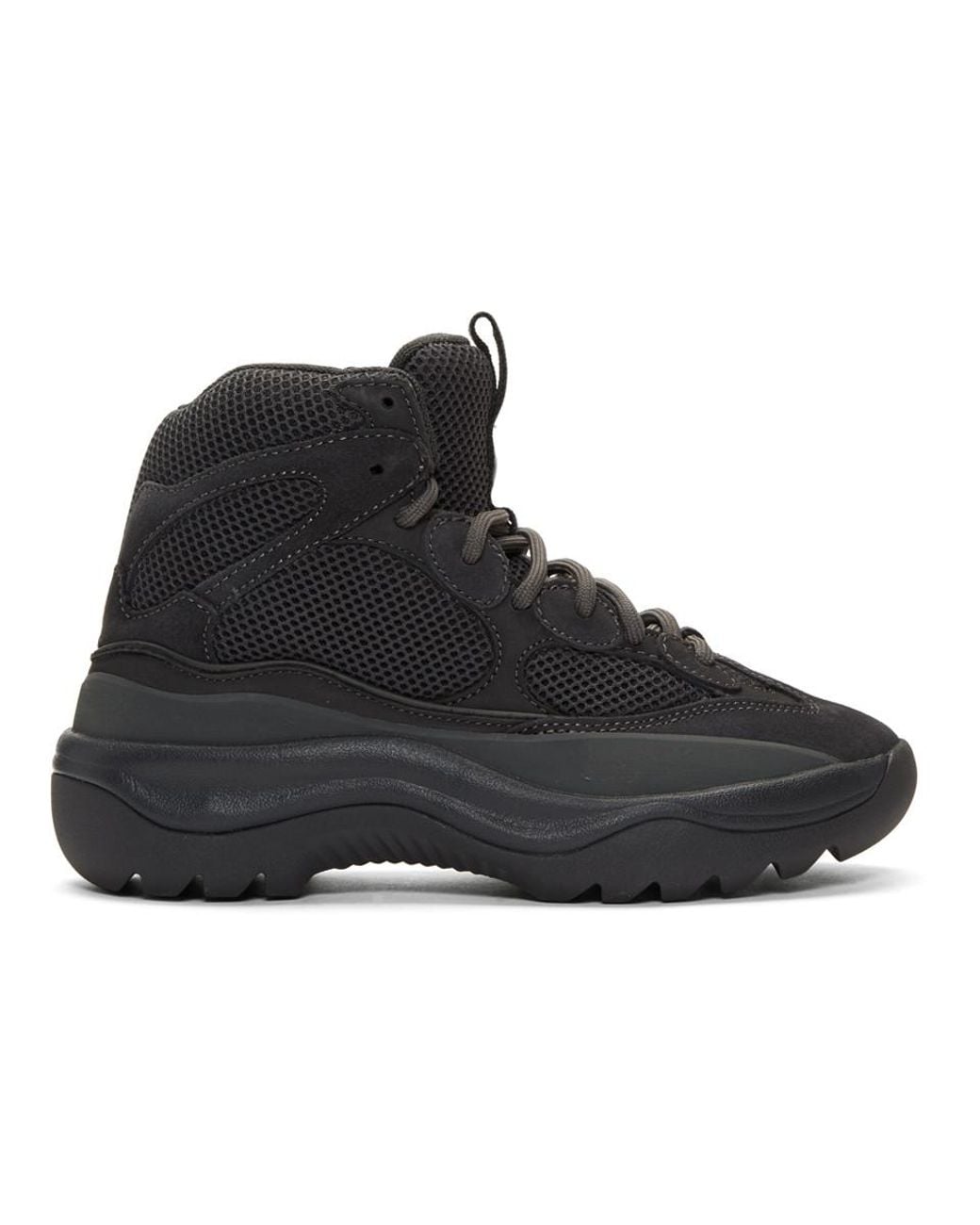 Yeezy Grey Desert Boots in Gray for Men | Lyst