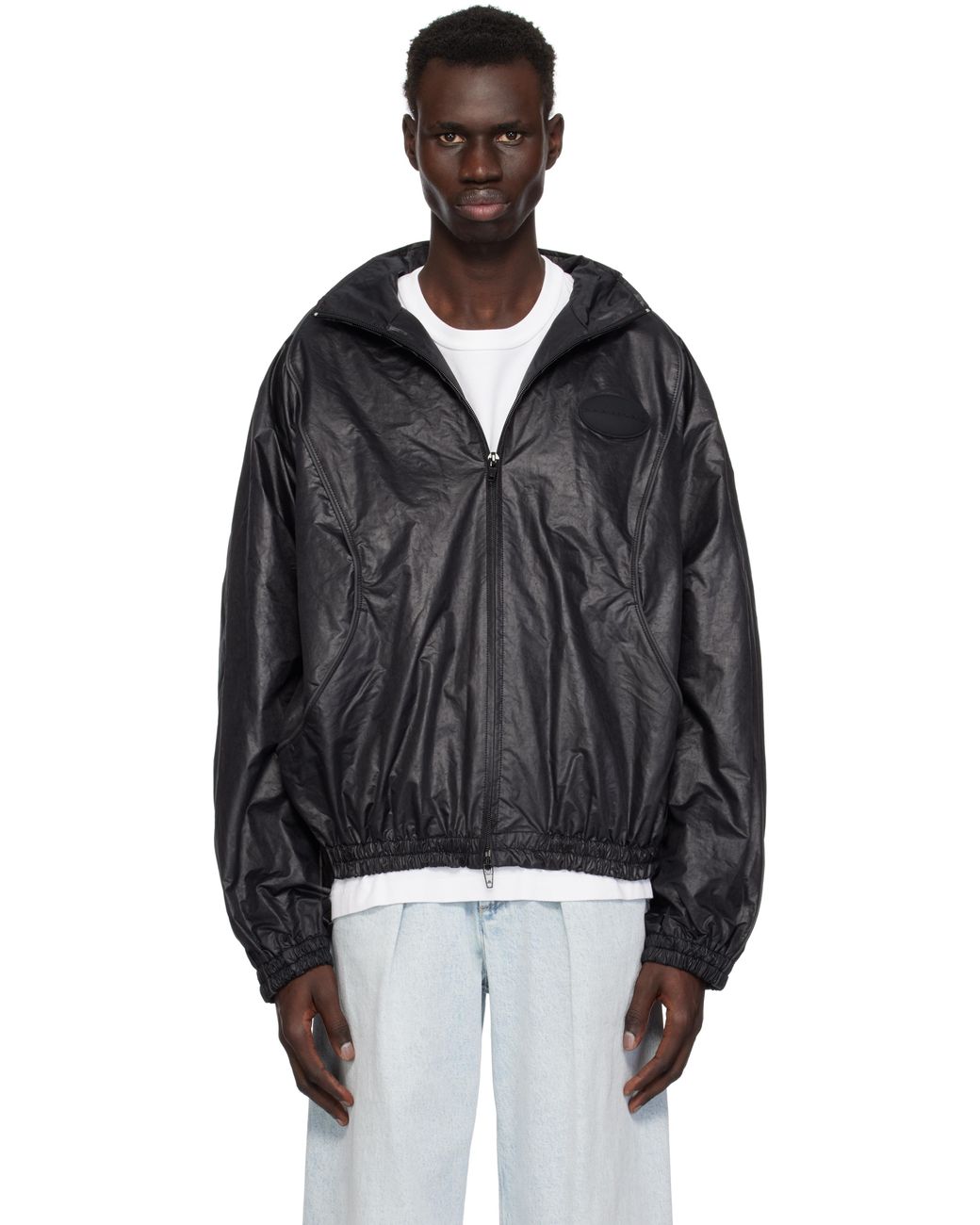 Alexander Wang Piping Track Jacket in Black for Men | Lyst