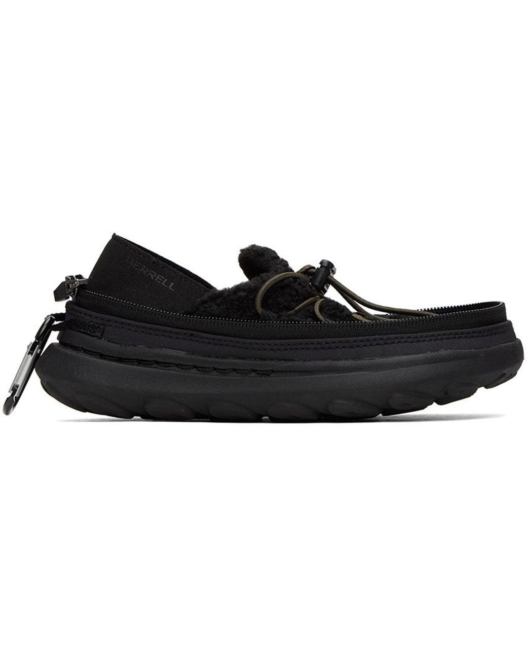 Merrell Black Hut Moc 2 Packable Slippers | Lyst