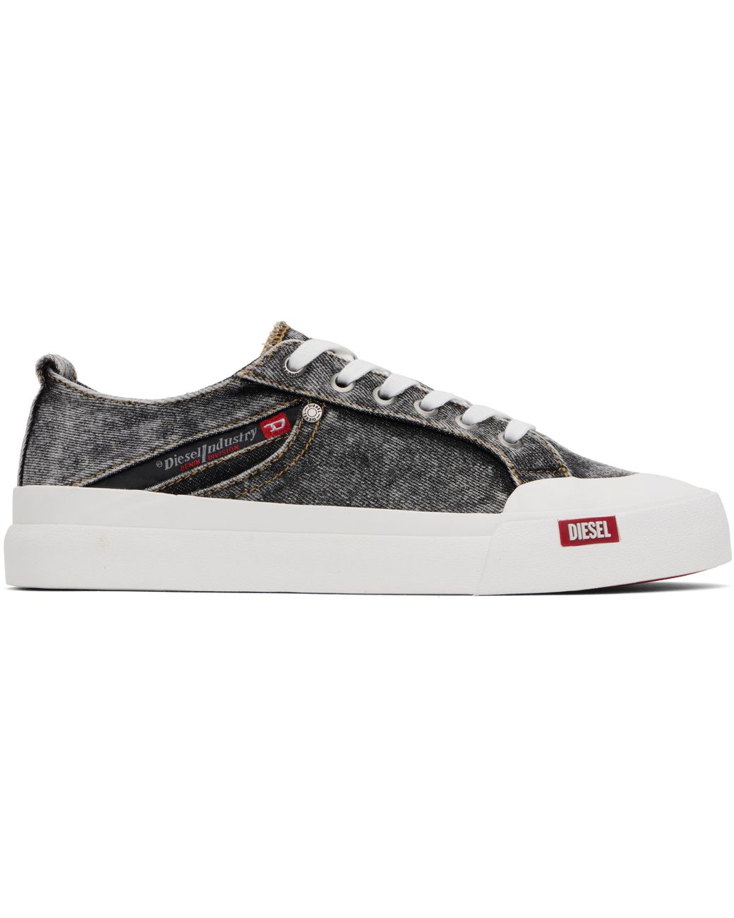 DIESEL S-Athos Nmd Low Sneakers in Black for Men | Lyst
