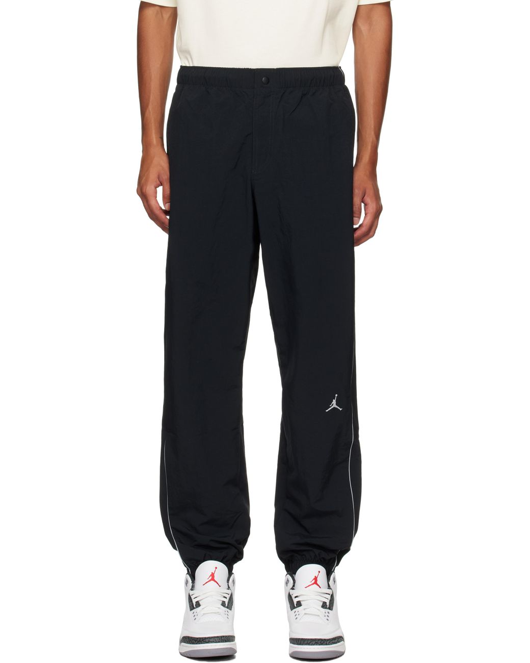 Nike Jordan Mvp Track Pants in Black for Men | Lyst