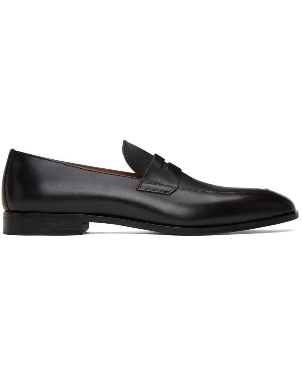 BOSS Black Lisbon Loafers for Men | Lyst