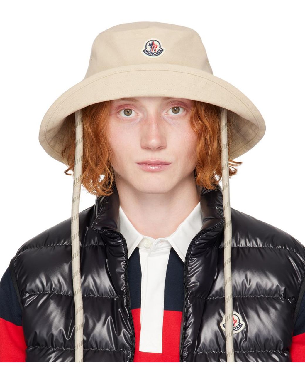 Moncler Self Tie Bucket Hat for Men Lyst
