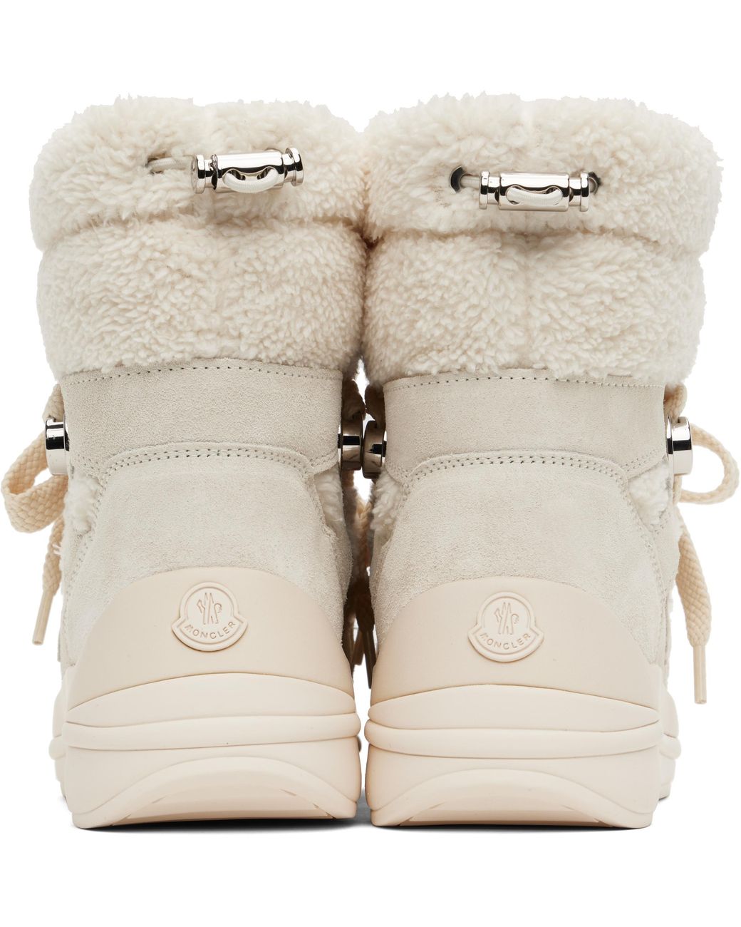 Moncler Off- Insolux Boots in Natural | Lyst