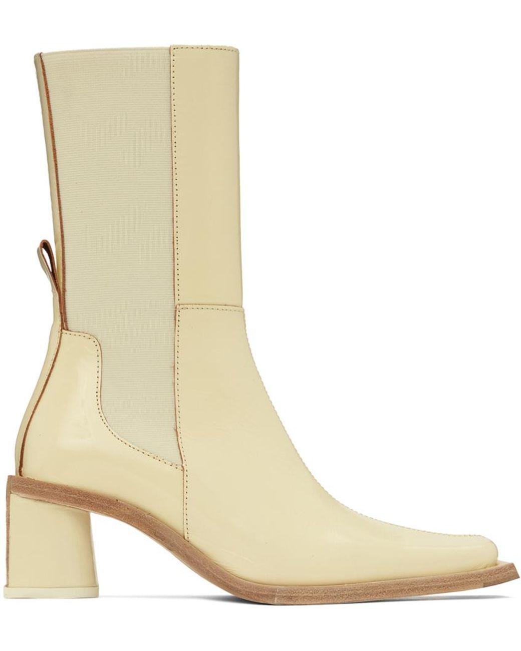 Miista Off- Minnie Boots in Natural | Lyst