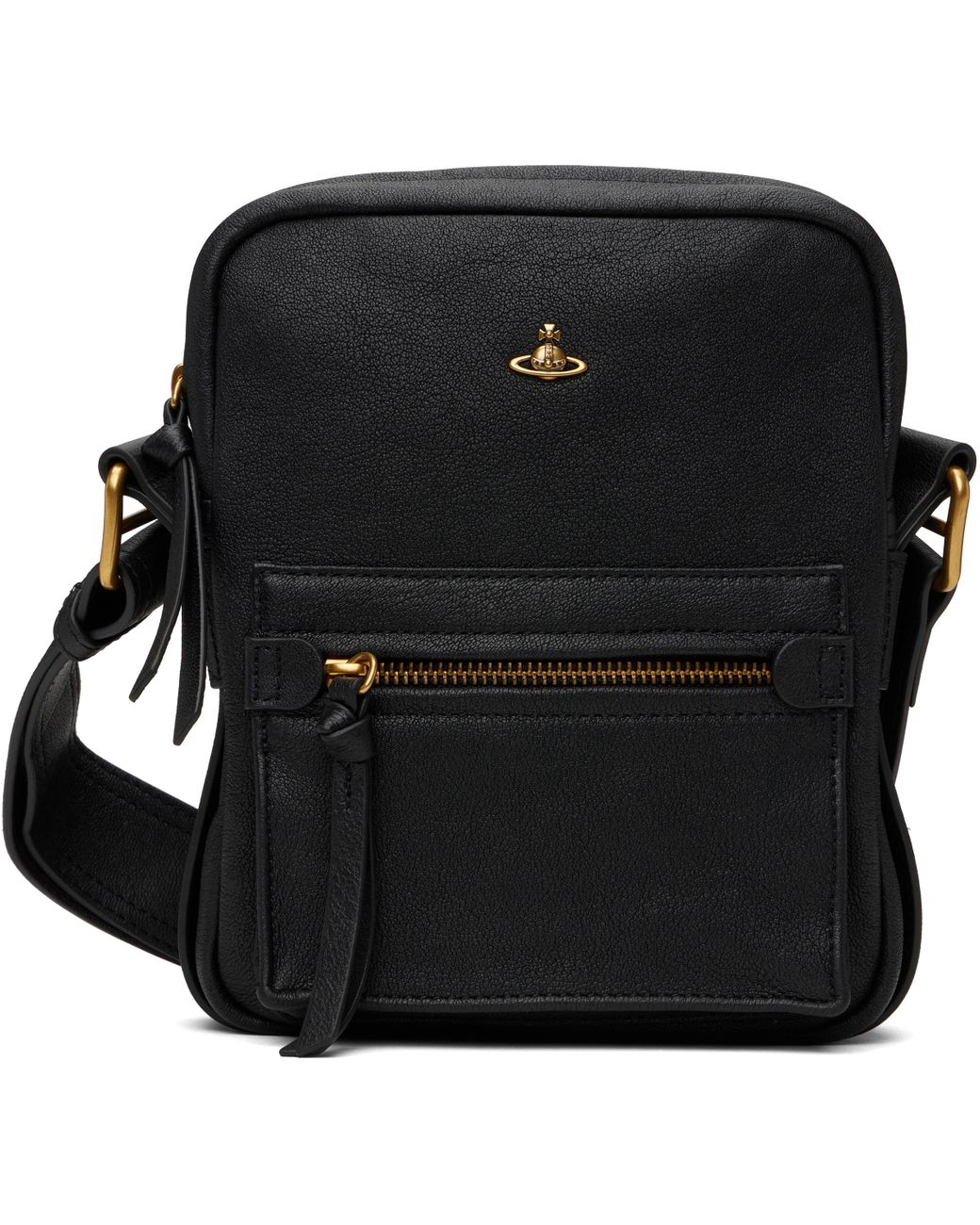 Vivienne Westwood Small Jackson Crossbody Satchel in Black for Men | Lyst
