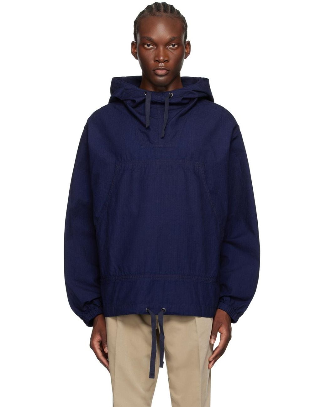 Beams Plus Military Smock Jacket in Blue for Men | Lyst