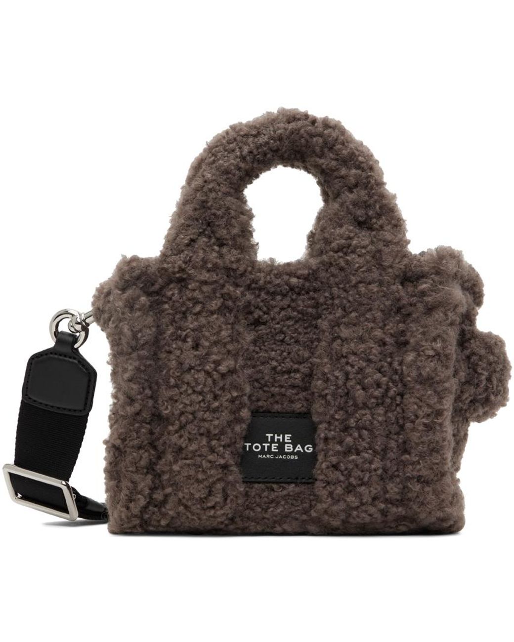 Marc Jacobs 'The Teddy Mini' Tote in Black | Lyst