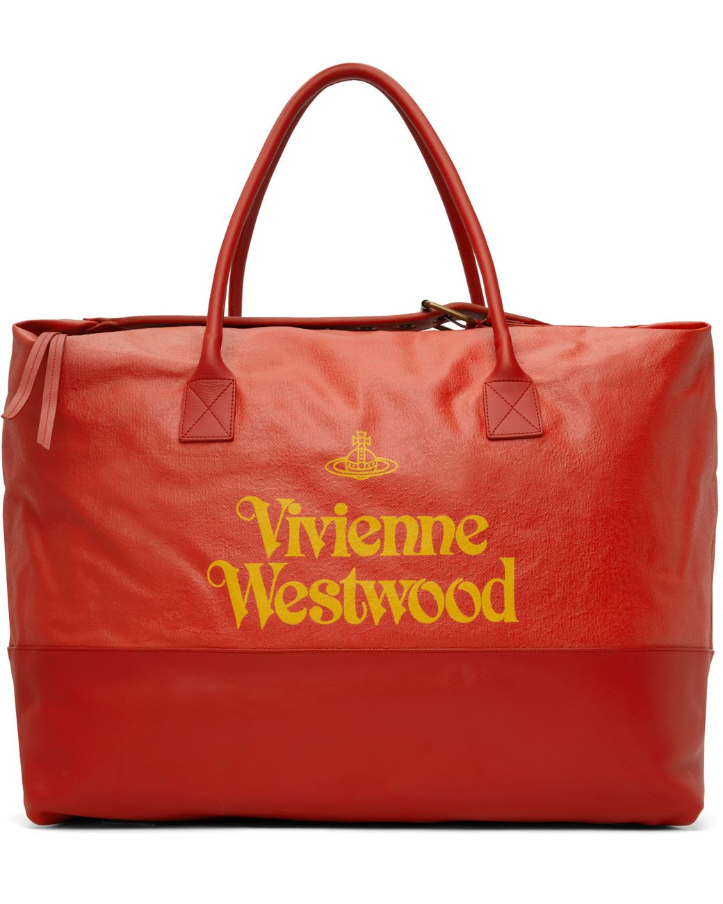 Vivienne Westwood Sid Weekender Duffle Bag in Red for Men | Lyst
