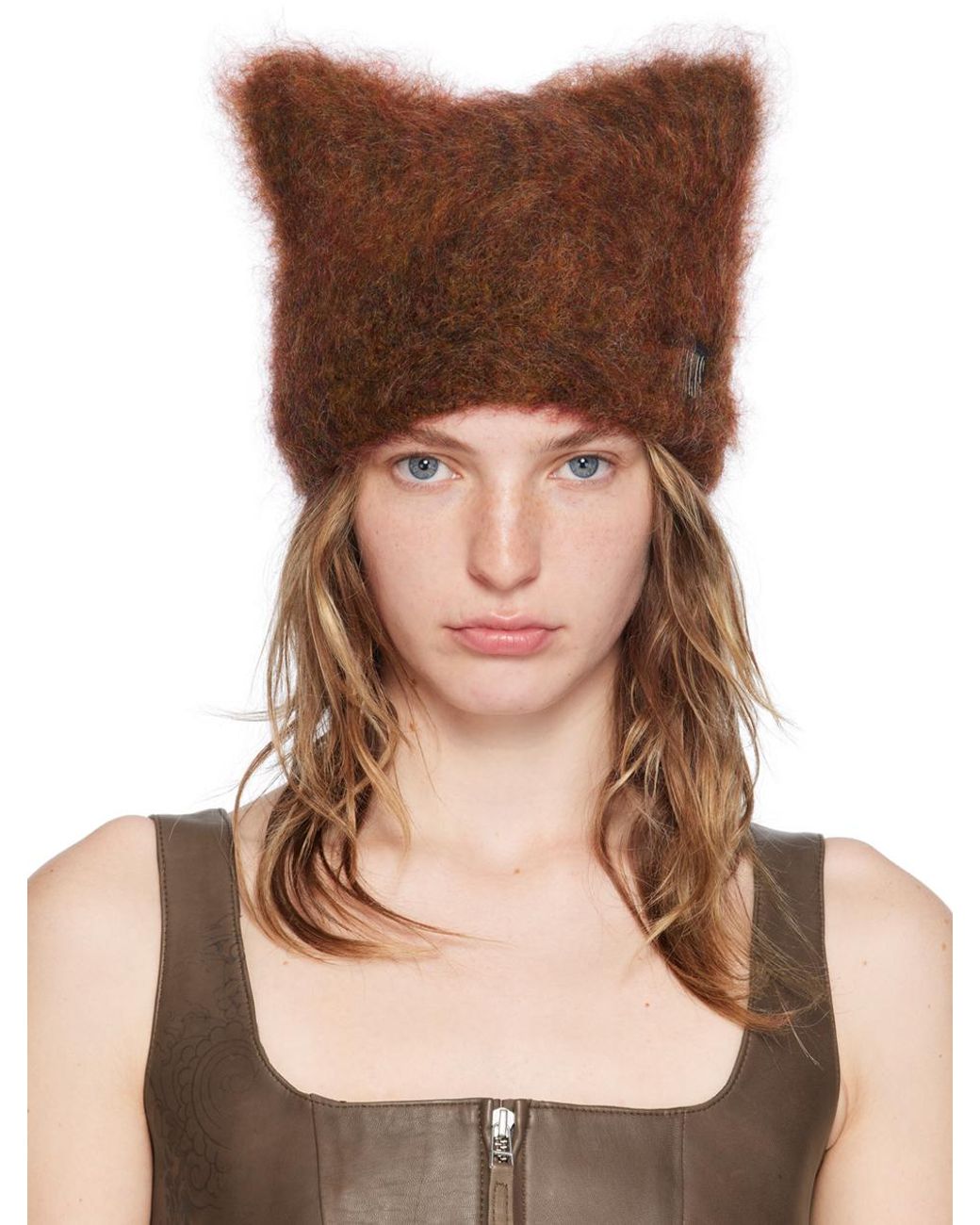KNWLS Precious Beanie in Brown | Lyst UK