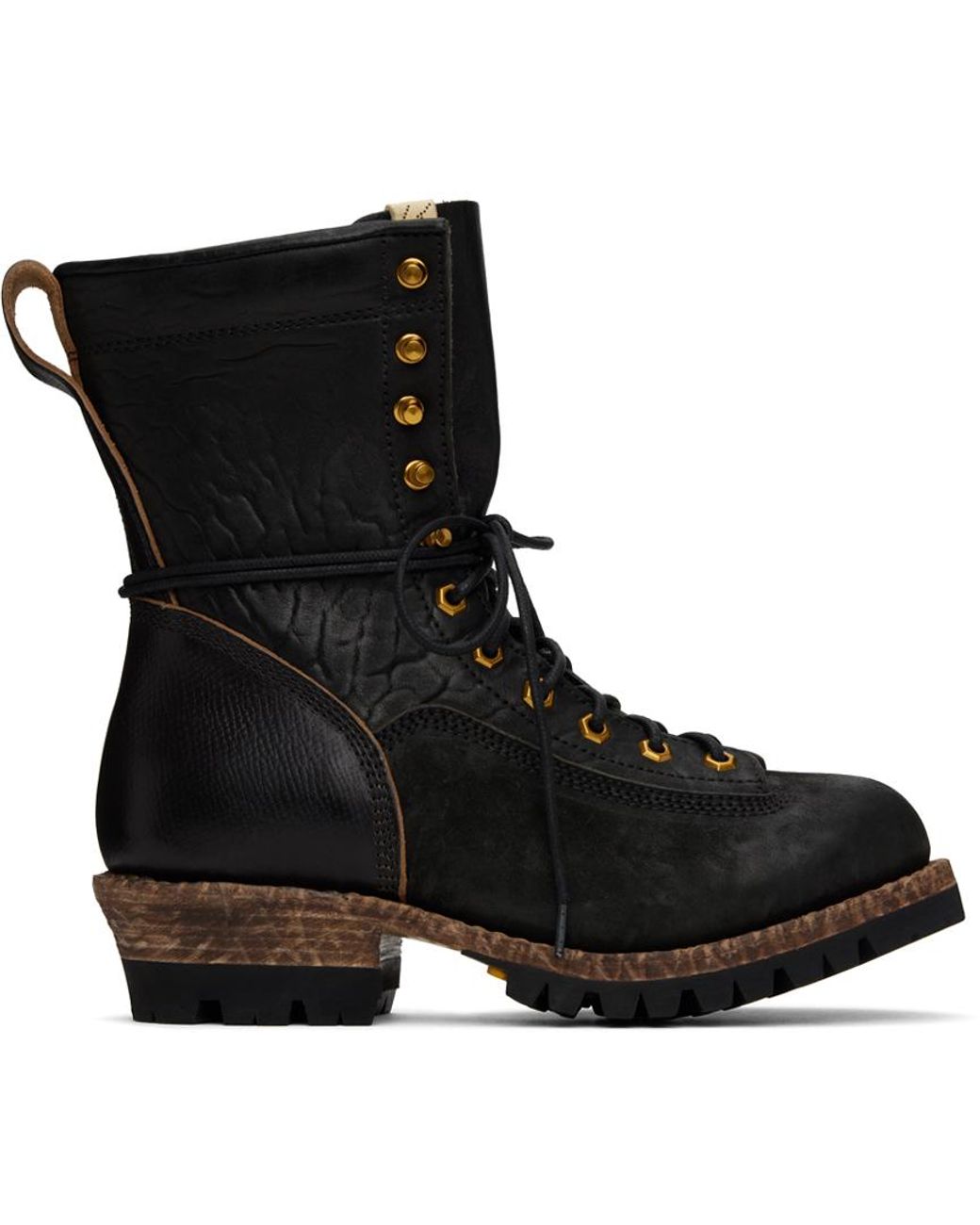 Visvim Cossack Boots in Black for Men | Lyst