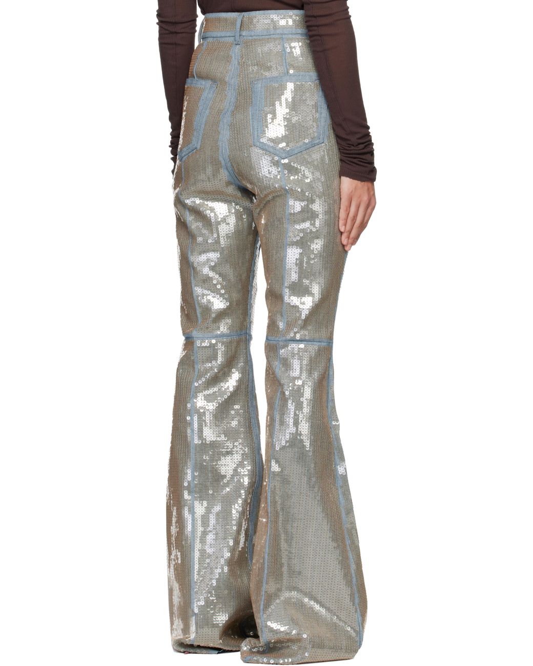 Rick Owens Temple Bolan Bootcut Jeans in Black | Lyst UK