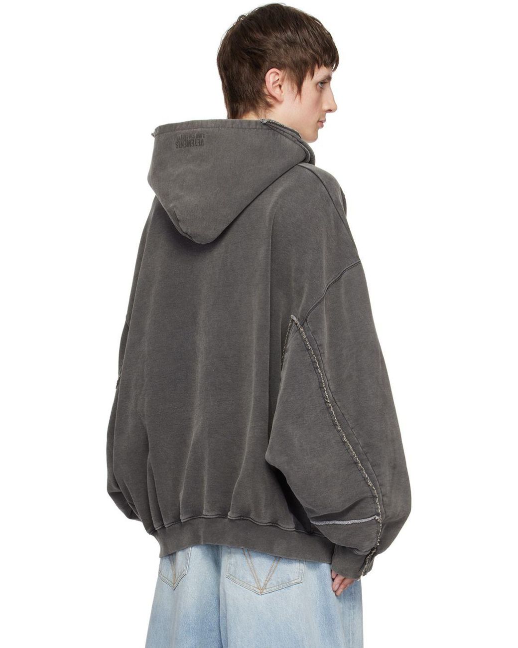 Vetements Deconstructed Hoodie in Black for Men | Lyst Vetements Deconstructed Hoodie in Black for Men | Lyst