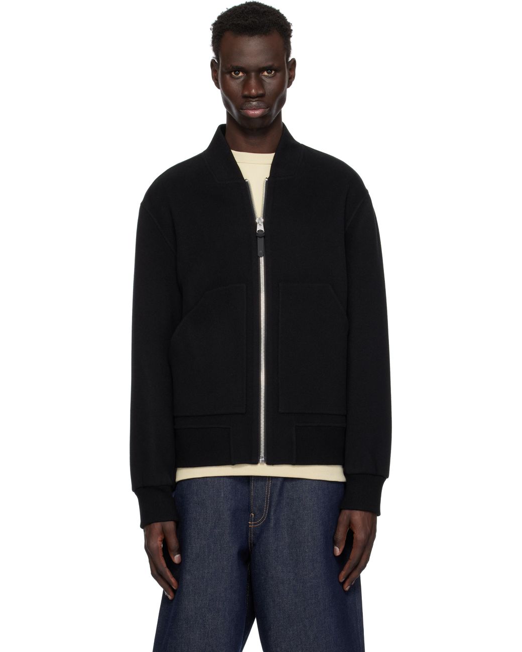 Mackage Emilio Bomber Jacket in Black for Men | Lyst