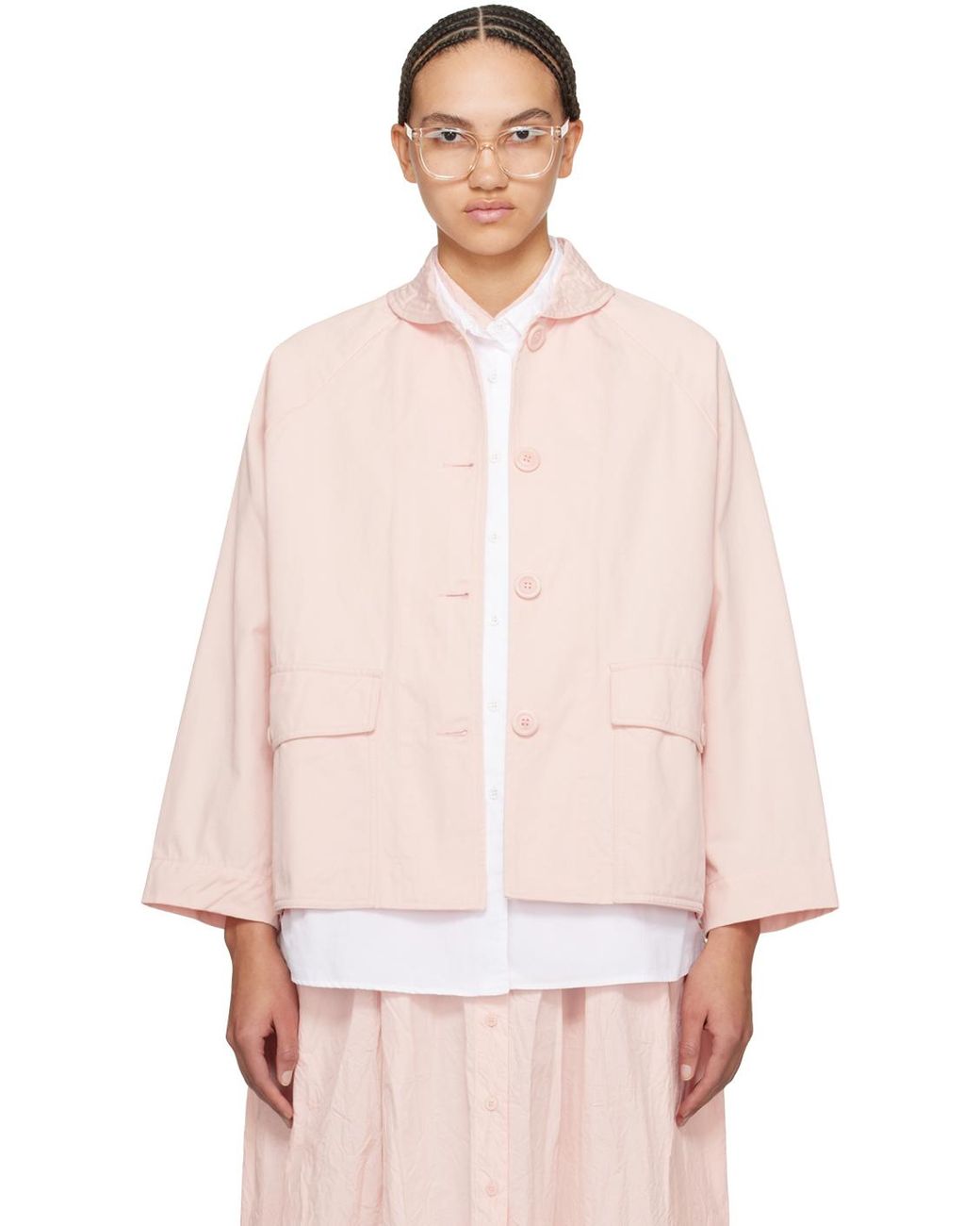 Casey Casey Mathilde Jacket in Pink | Lyst