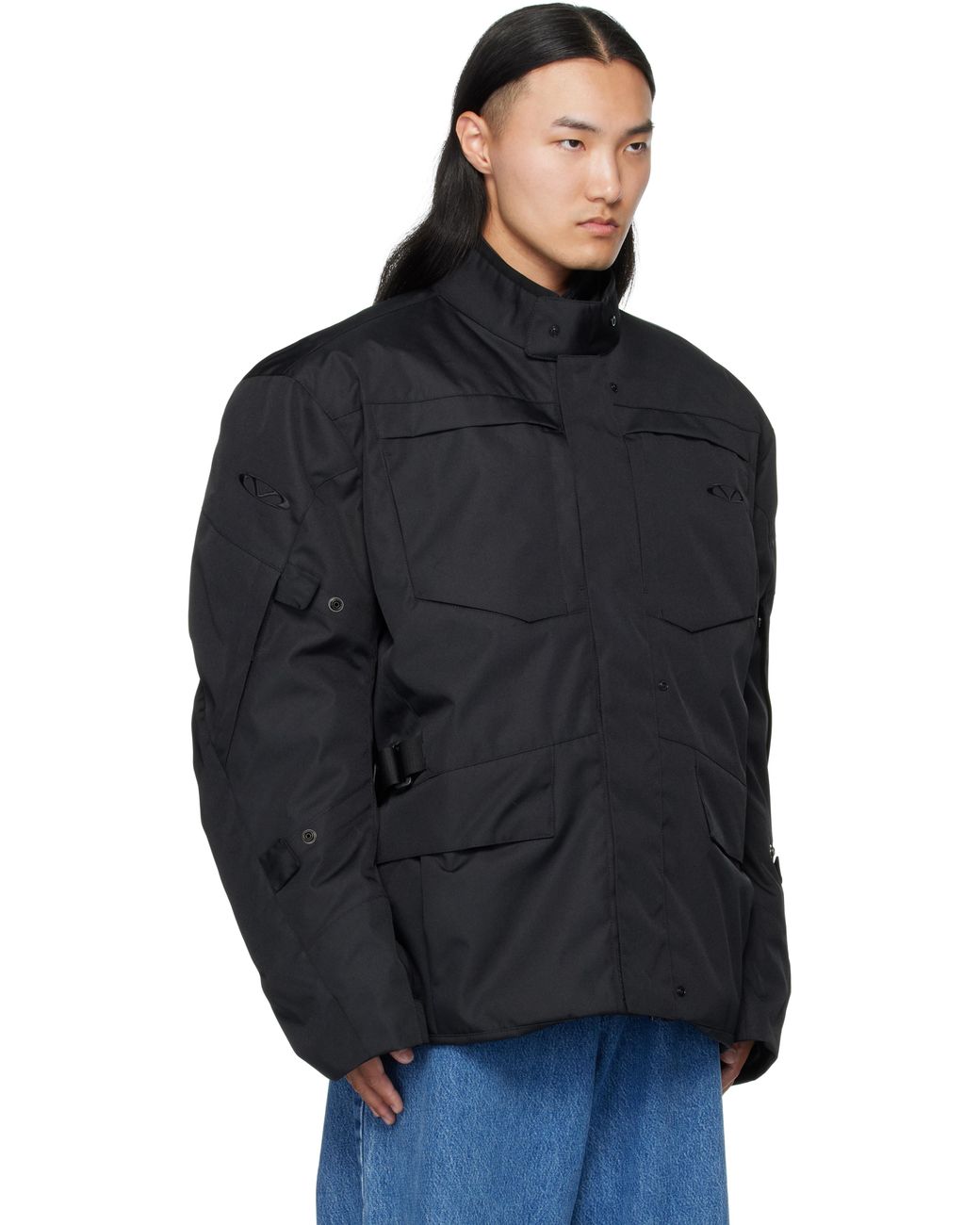 Vetements Biker Parka Coat & Jackets Set in Black for Men | Lyst UK