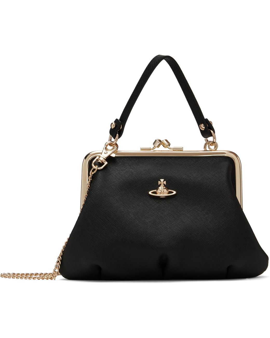 Vivienne Westwood Granny Frame Bag in Black | Lyst
