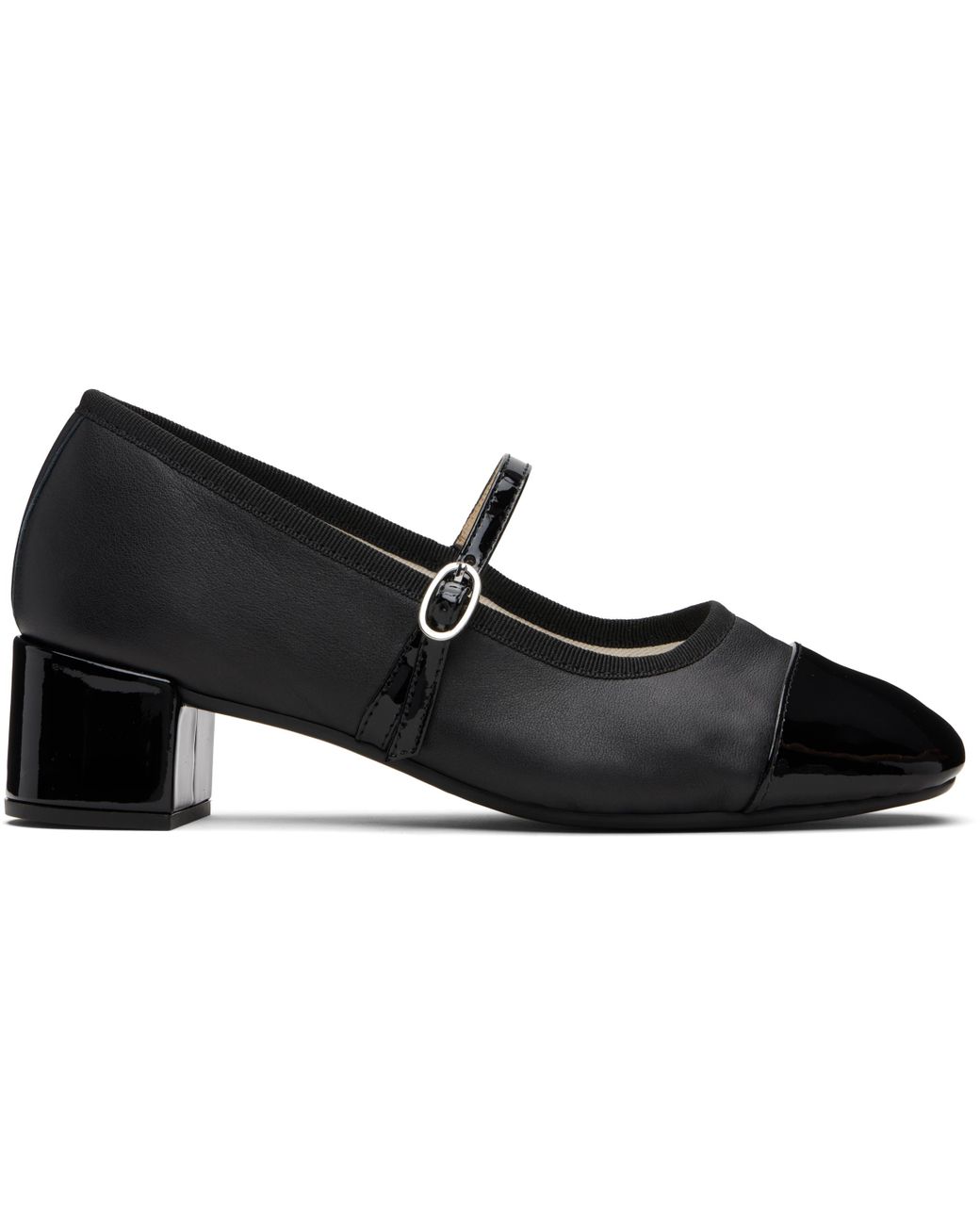 Repetto Georgiana 45 Mary-Jane Heels in Black | Lyst