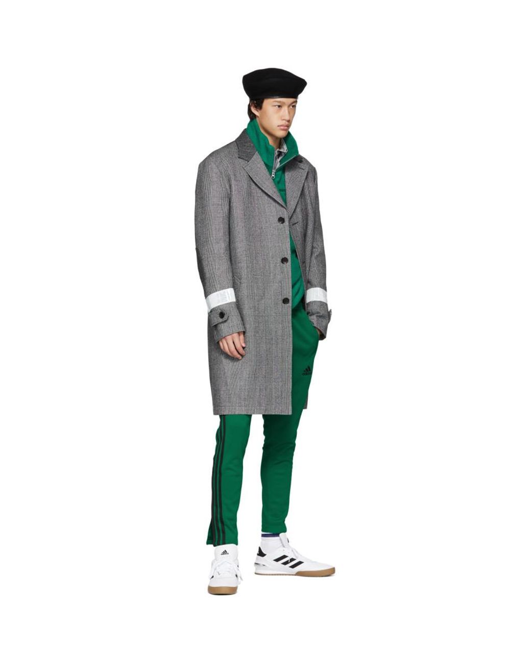 Gosha Rubchinskiy Adidas X Zipped Jumper in Green for Men Gosha Rubchinskiy Adidas X Zipped Jumper in Green for Men