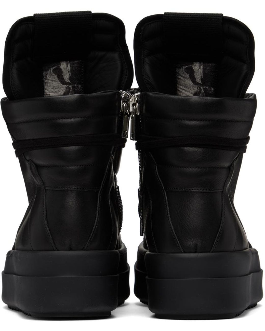 Rick Owens Bumper Geobasket Sneakers in Black for Men | Lyst Rick Owens Bumper Geobasket Sneakers in Black for Men | Lyst