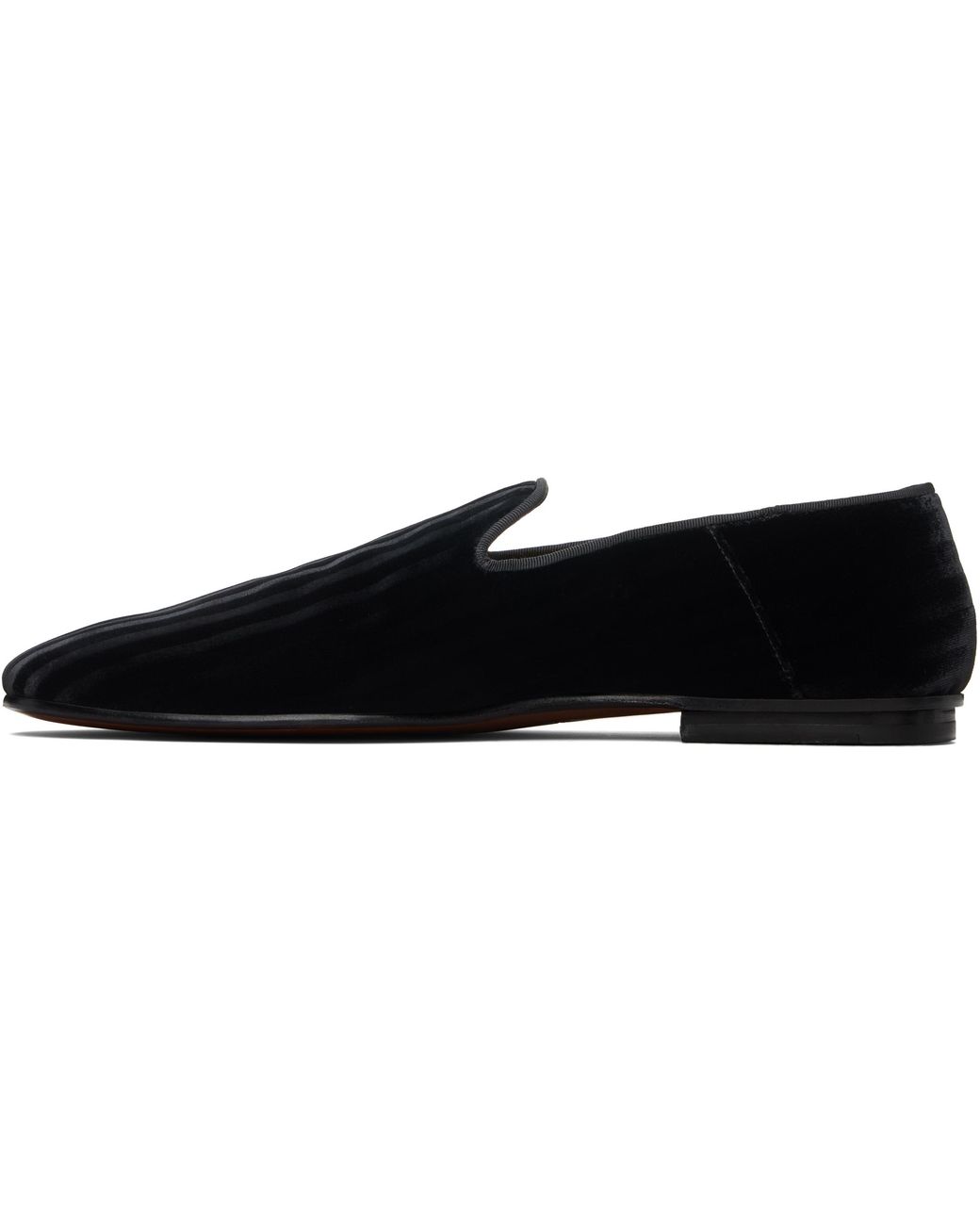 Tom Ford Stripped Steven Slipper Loafers in Black for Men | Lyst UK
