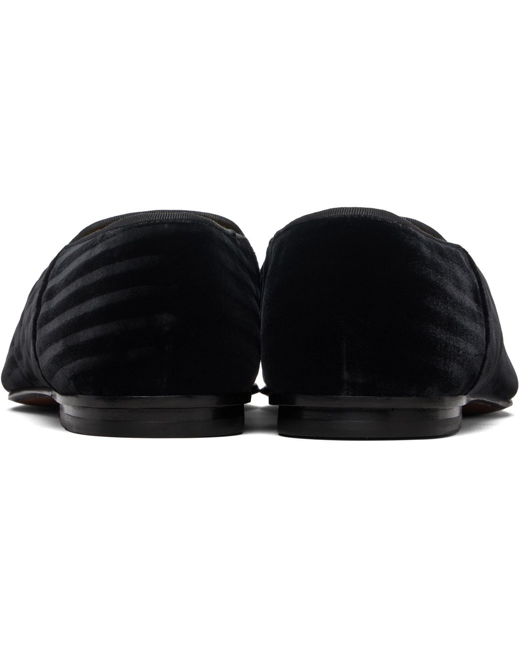 Tom Ford Stripped Steven Slipper Loafers in Black for Men | Lyst UK
