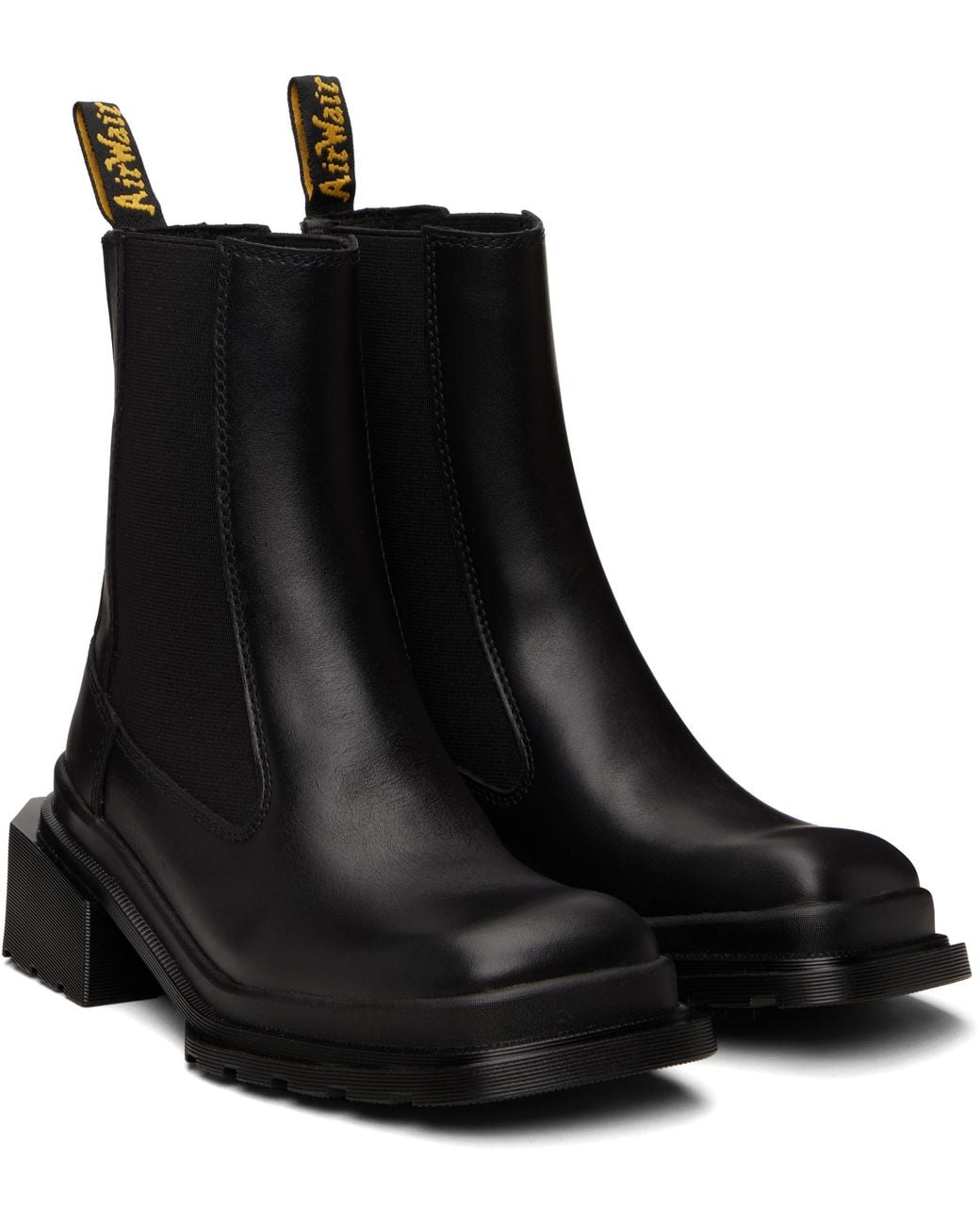 Dr. Martens Maybole Square Toe Chelsea Boots in Black | Lyst