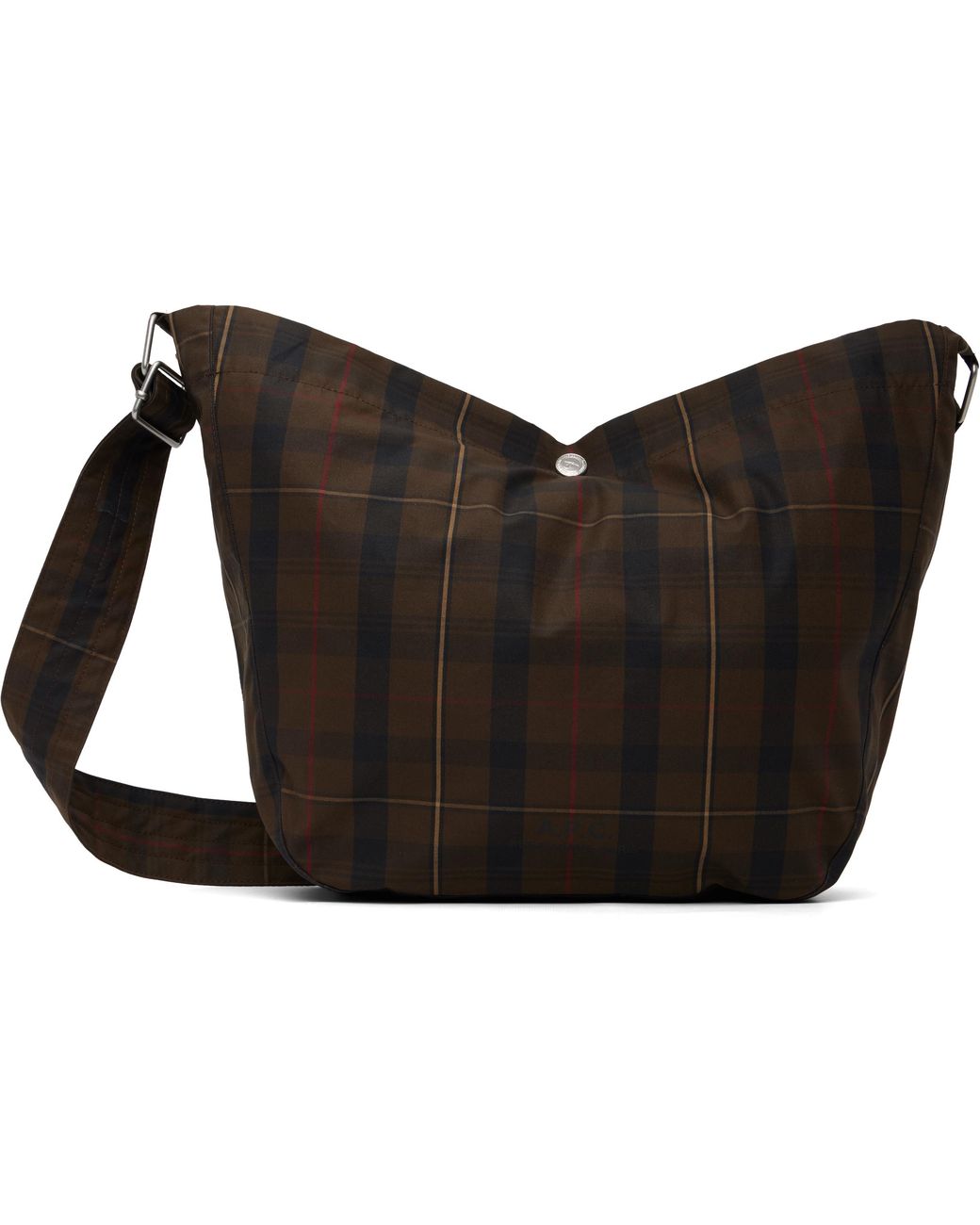A.P.C. Journal Satchel Bag in Black for Men | Lyst UK
