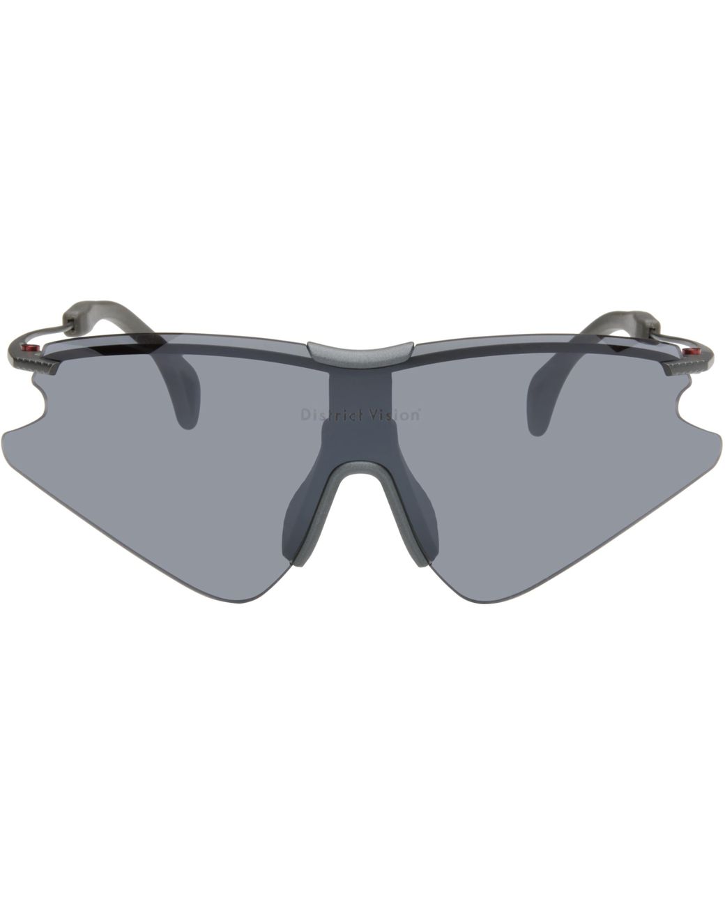 District Vision Kohei Aero Blade Ti Sunglasses in Gray | Lyst