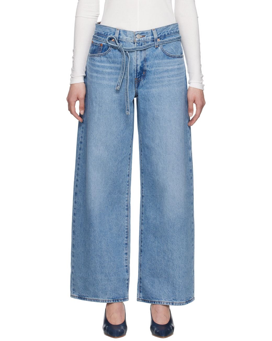 Levi's Xl Baggy Straight Jeans in Blue | Lyst
