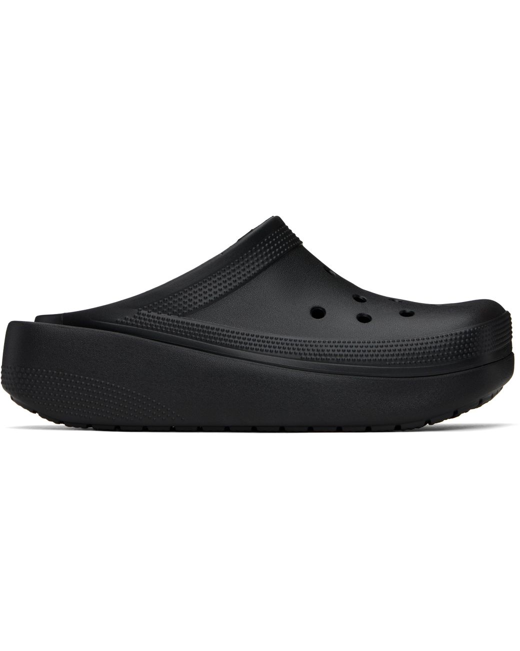 Crocs™ Classic Blunt Toe Clogs in Black for Men | Lyst