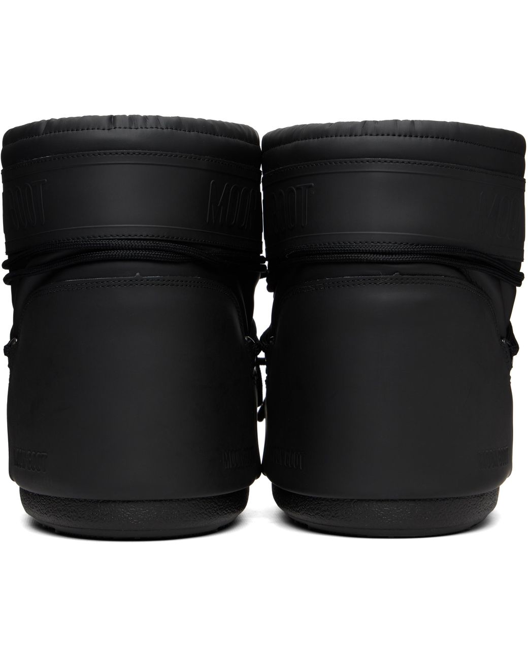 Moon Boot Icon Low Rubber Boots in Black for Men | Lyst