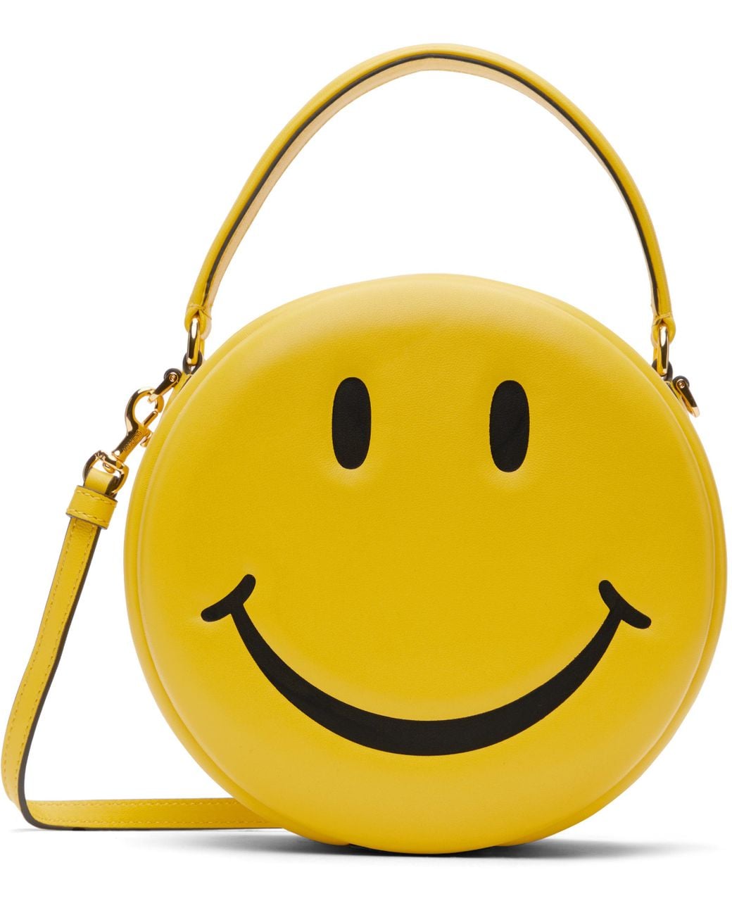 Moschino Smiley Bag in Yellow | Lyst