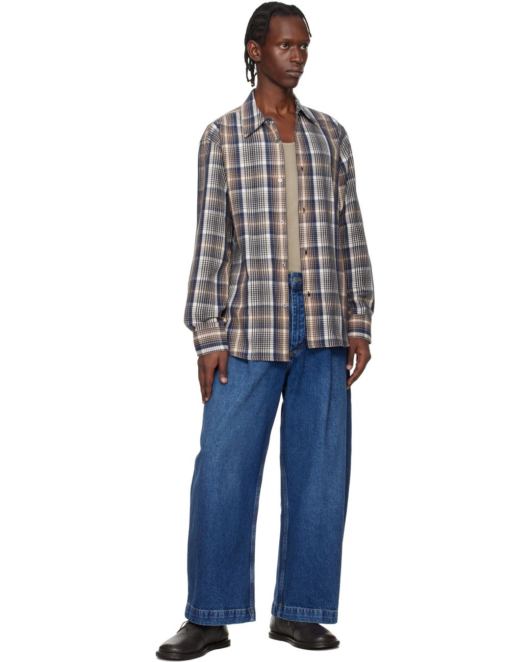 Studio Nicholson Puch Italian Denim Jeans in Blue for Men | Lyst